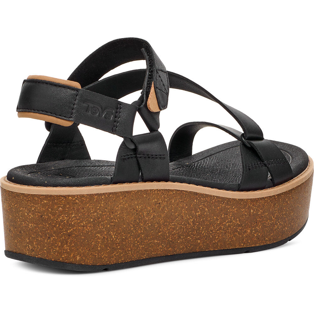 Women's Madera Wedge BLACK | TEVA New Zealand